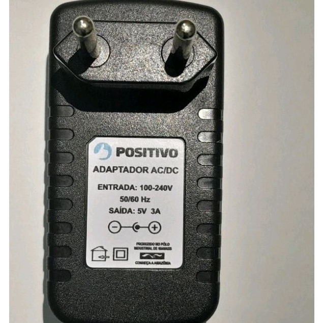 Fonte Para Notebook Positivo Motion Gray 5v 3a (Pino P4 mini) | Shopee ...