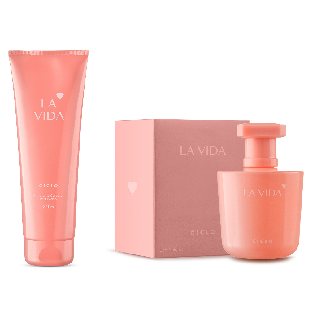 Kit La Vida - Creme La Vida 240ml E Colonia 100 Ml | Shopee Brasil