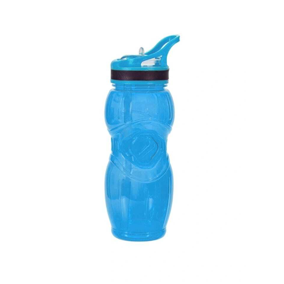 Garrafa Plástica Squeeze Com Bico Canudo Retrátil 650 Ml | Shopee Brasil