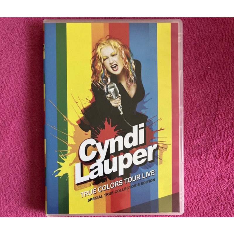 Dvd Cyndi Lauper True Colors Tour Live | Shopee Brasil