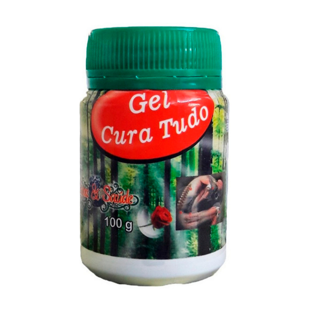 Gel Cura Tudo 100g Pomada Massageadora Para Dor Muscular | Shopee Brasil