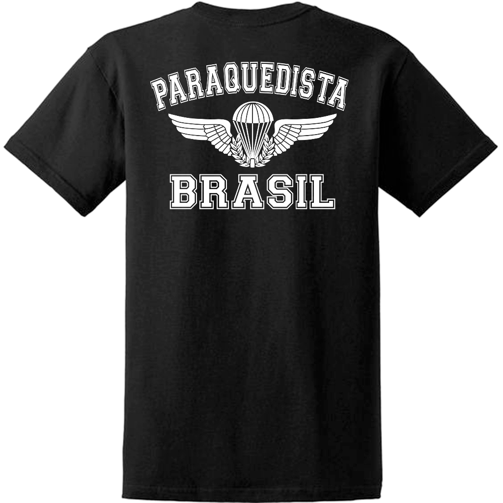 Camisa Camiseta Paraquedista Brasil Exercito | Shopee Brasil