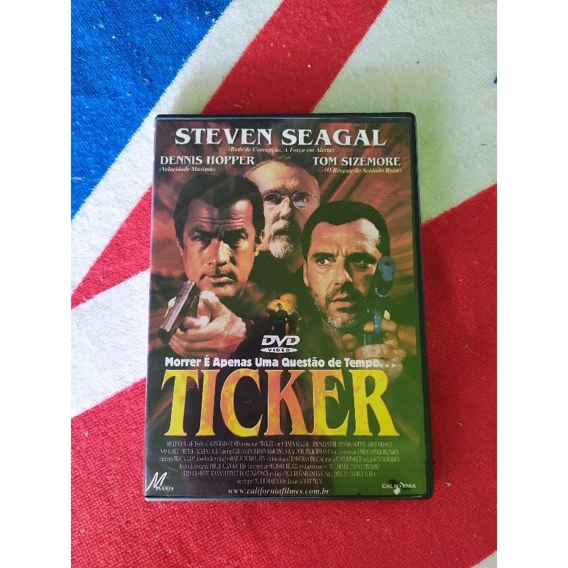 dvd ticker Steven seagal Dennis hopper | Shopee Brasil