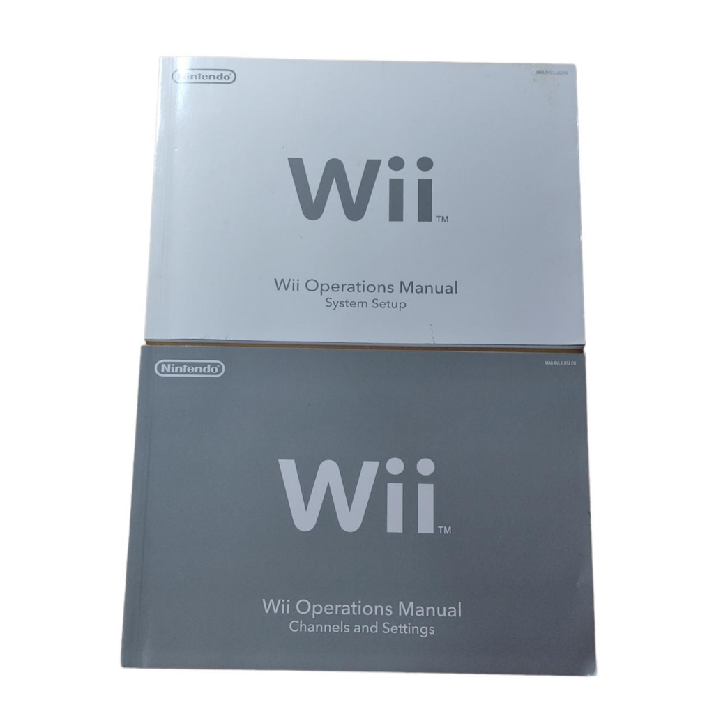 Kit Com 2 Manuais Nintendo Wii Originais Pronta Entrega | Shopee Brasil