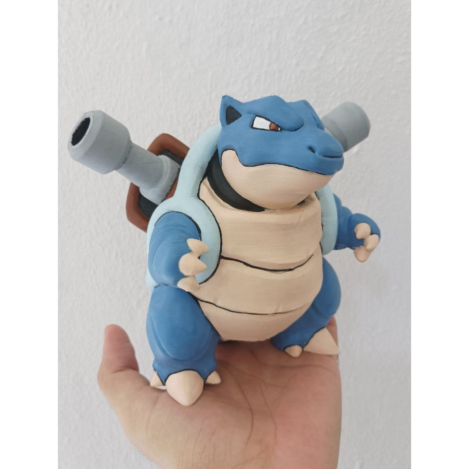 Colecionável Blastoise Pokémon Decorativo 15cm Altura | Shopee Brasil