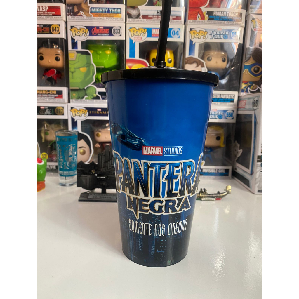 Copo Pantera negra - Marvel | Shopee Brasil