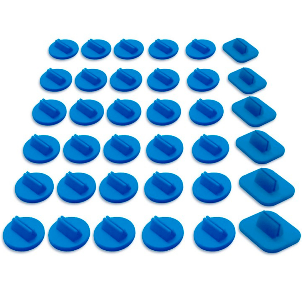 Kit Card Stand Azul Para Miniaturas Personagens Rpg 36 Unidades ...