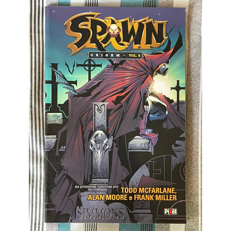 Spawn Origem Vol. 2 Todd McFarlane Alan Moore Frank Miller HQ Pixel | Shopee Brasil