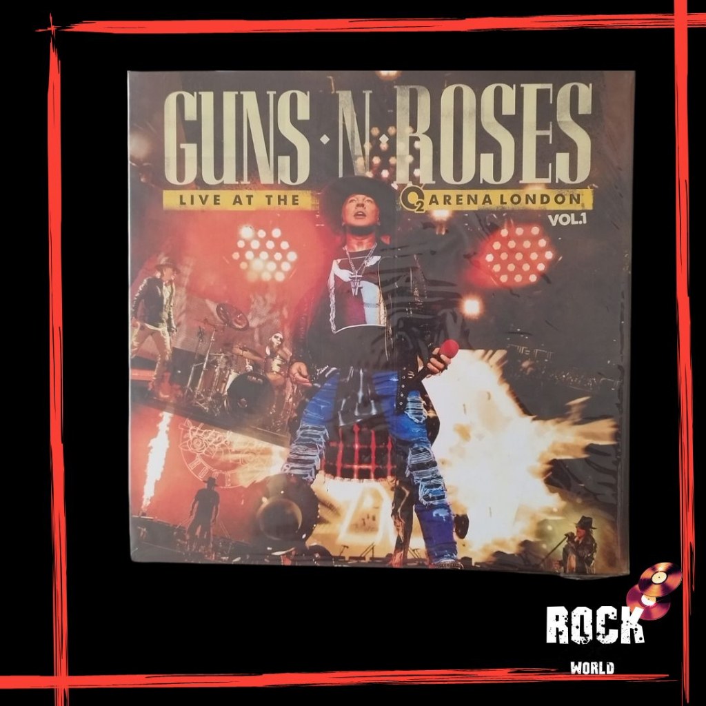 Guns n Roses - Live at the O2 Arena London Vol. 1 LP | Shopee Brasil
