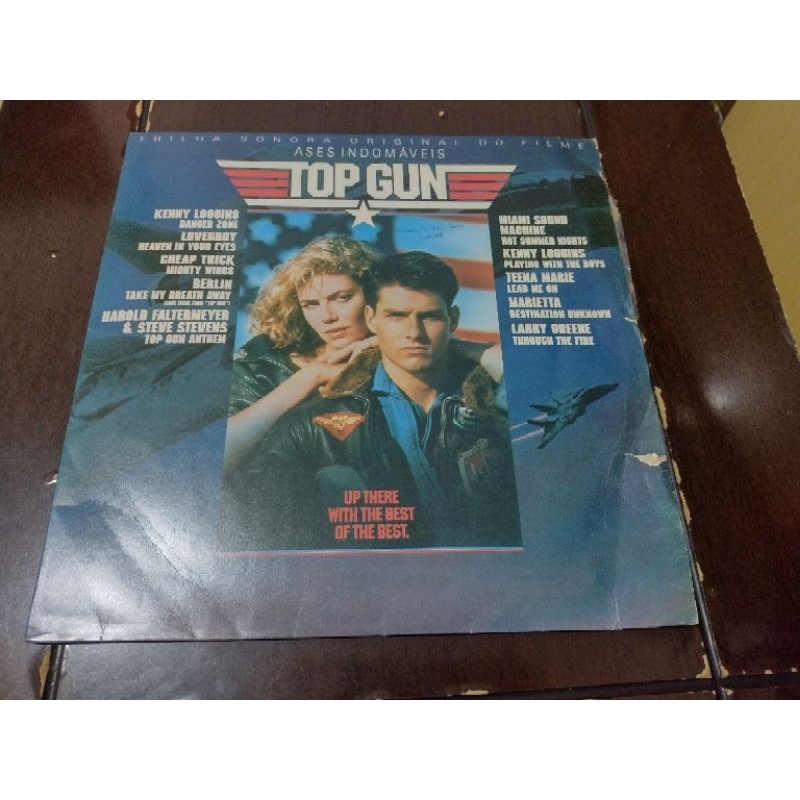 LP Trilha Sonora Top Gun - C/Encarte(Leia a Descrição) | Shopee Brasil