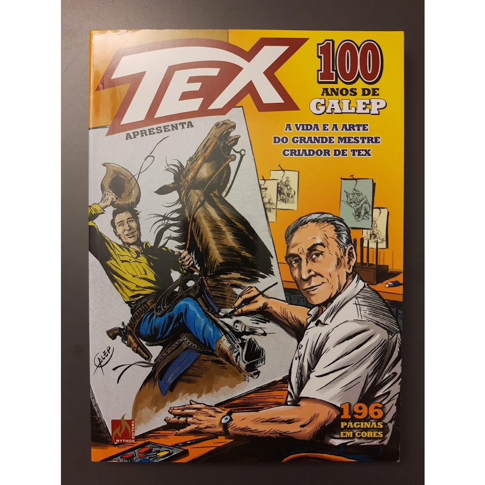 Tex Apresenta: 100 Anos de Galep (Mythos) | Shopee Brasil