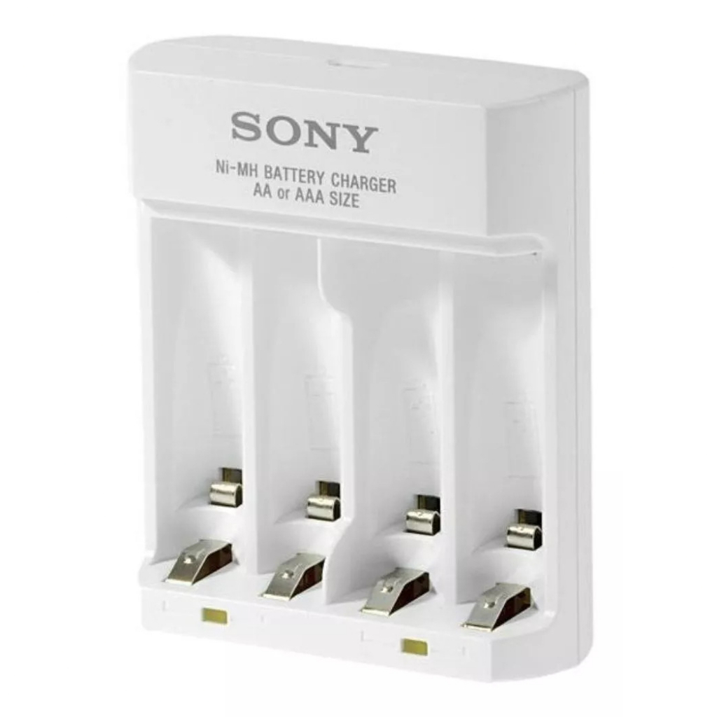 Carregador de Pilhas AA e AAA Ni-MH Micro USB Sony BCG-34HHU | Shopee Brasil