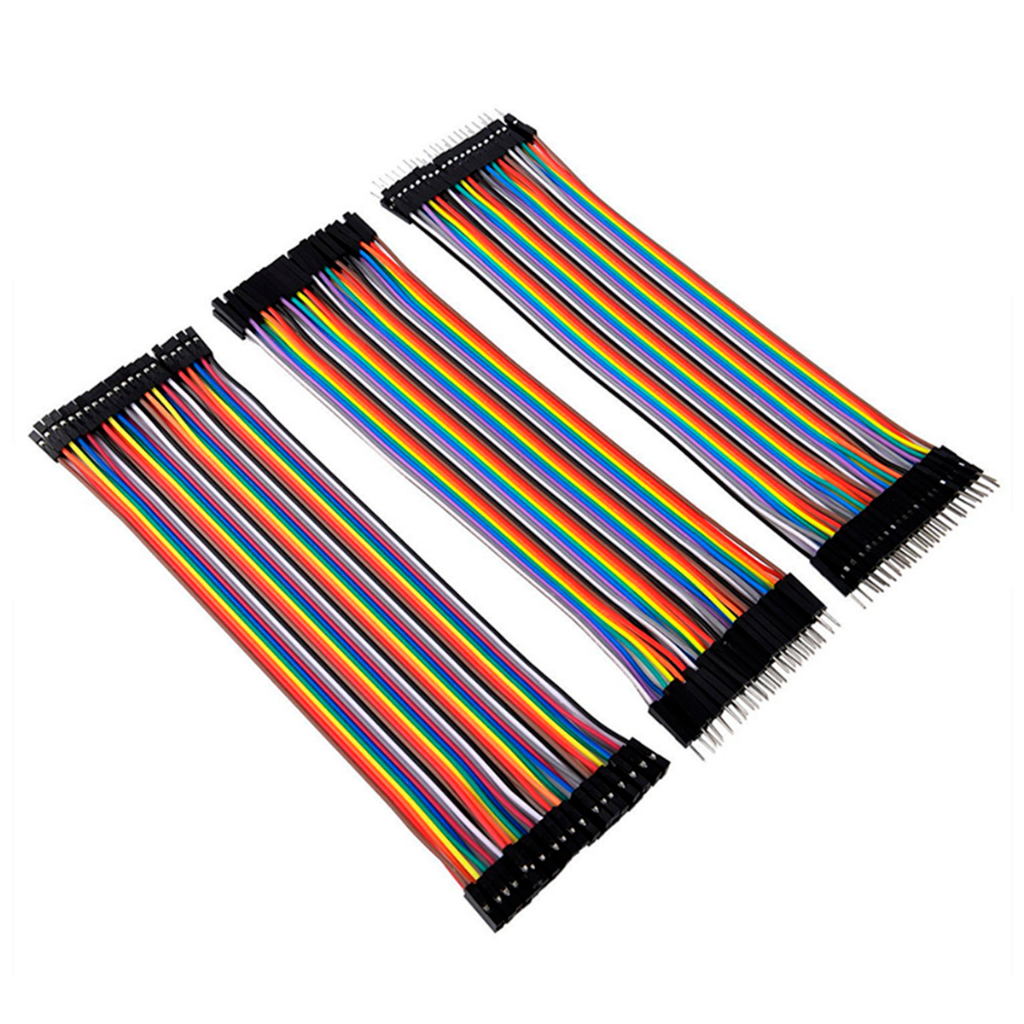 Jumpers 20cm - 2.54mm - Kit MM / MF/ FF - 120 Unidades Para Arduino ...