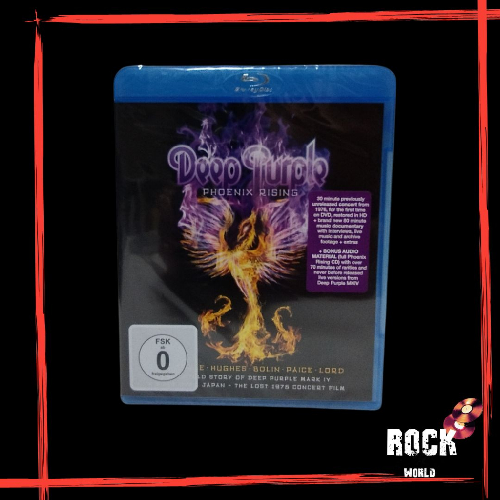 Deep Purple - Phoenix Rising BLU-RAY LACRADO | Shopee Brasil