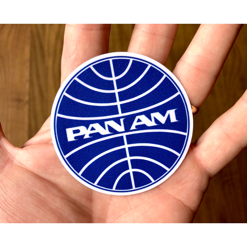 Adesivo Sticker Panam - Pan American World Airways | Shopee Brasil