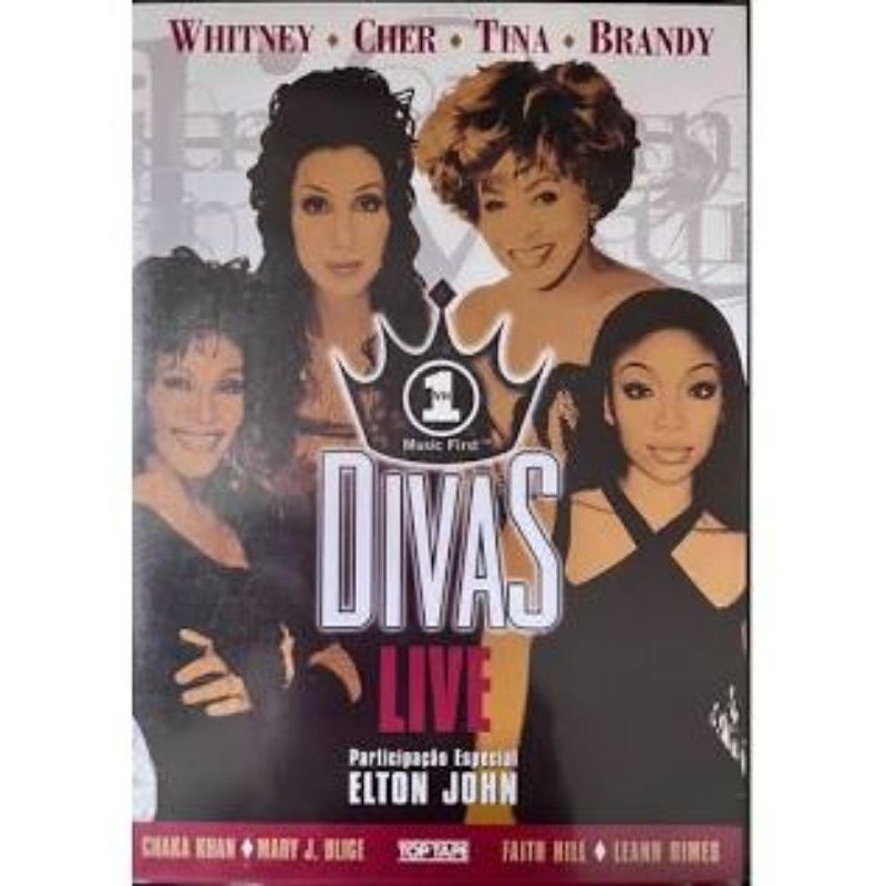 Dvd Divas Live com Elton John E | Shopee Brasil