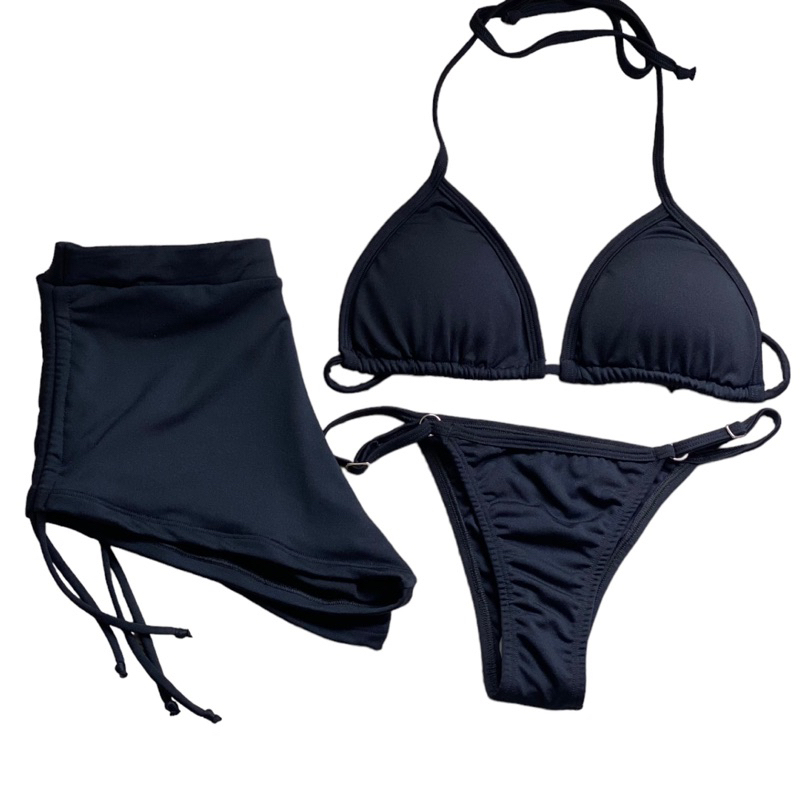 Biquíni de fita com shortinho para praia sunkini bionda biquini ...