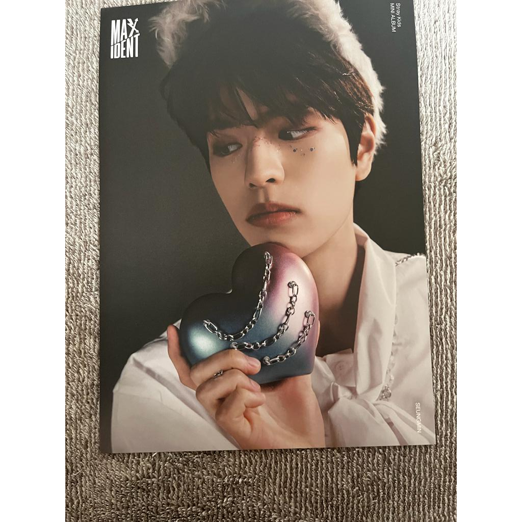 Mini poster maxident stray kids Seungmin | Shopee Brasil
