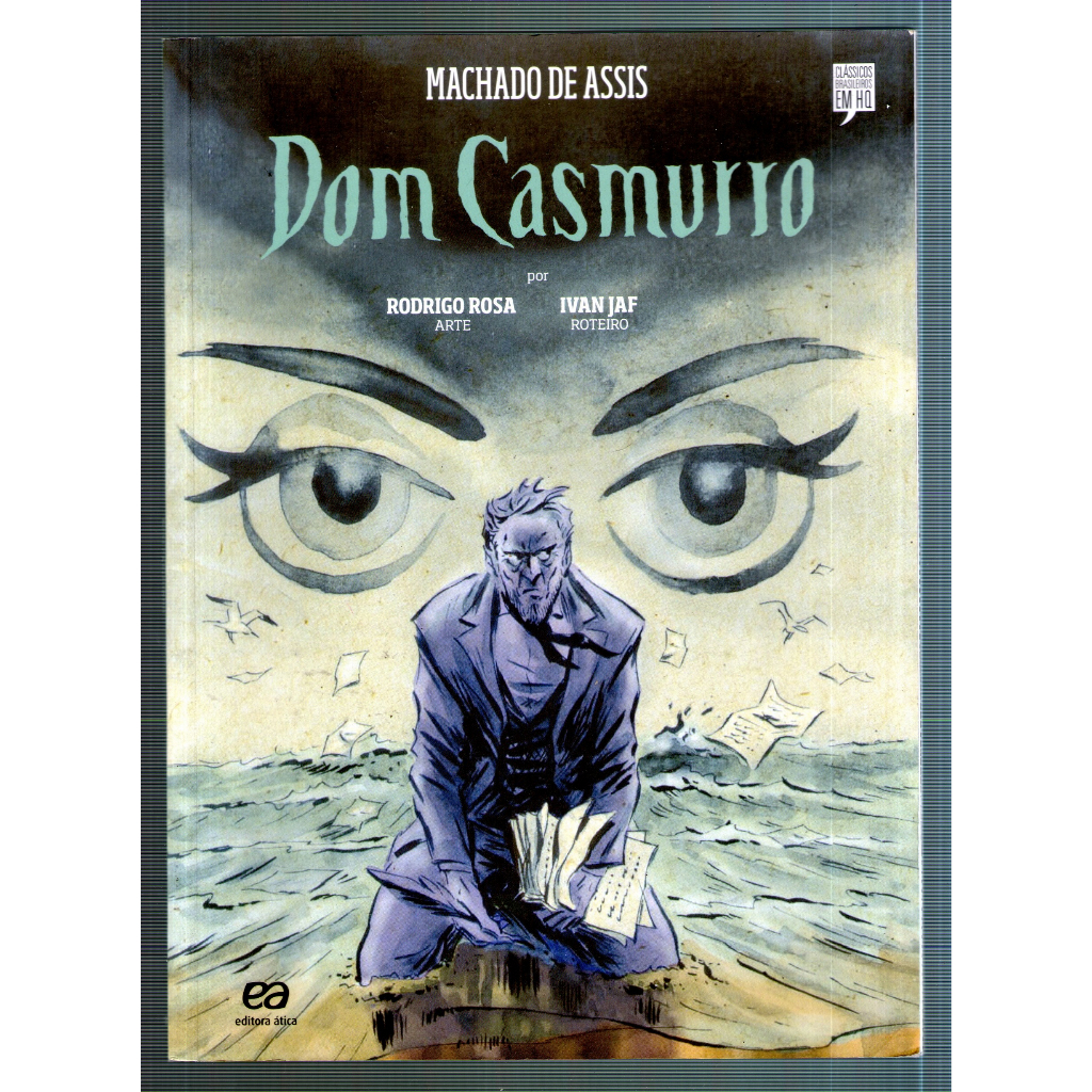 Livro: Dom Casmurro - Clássicos Brasileiros em HQ - Machado de Assis | Shopee Brasil