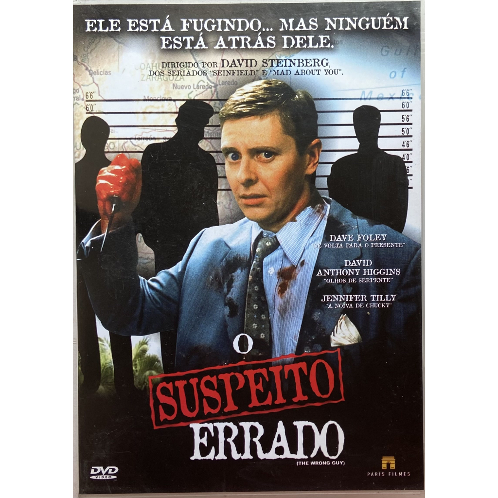 Dvd Filme O Suspeito Errado Dave Foley Original | Shopee Brasil