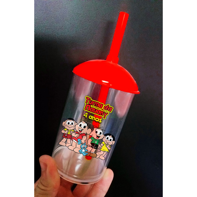 Copos Baby Drink da Turma da Monica | Shopee Brasil