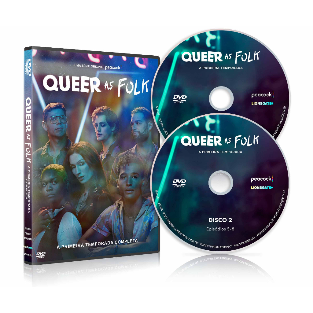 Blu-ray + DVD Queer As Folk - A Primeira Temporada (+ Extras) 2022 | Shopee Brasil