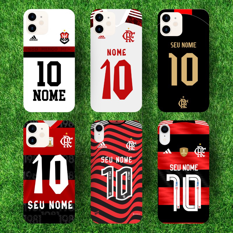 Capa/Case Flamengo Personalizada (com nome) | Shopee Brasil