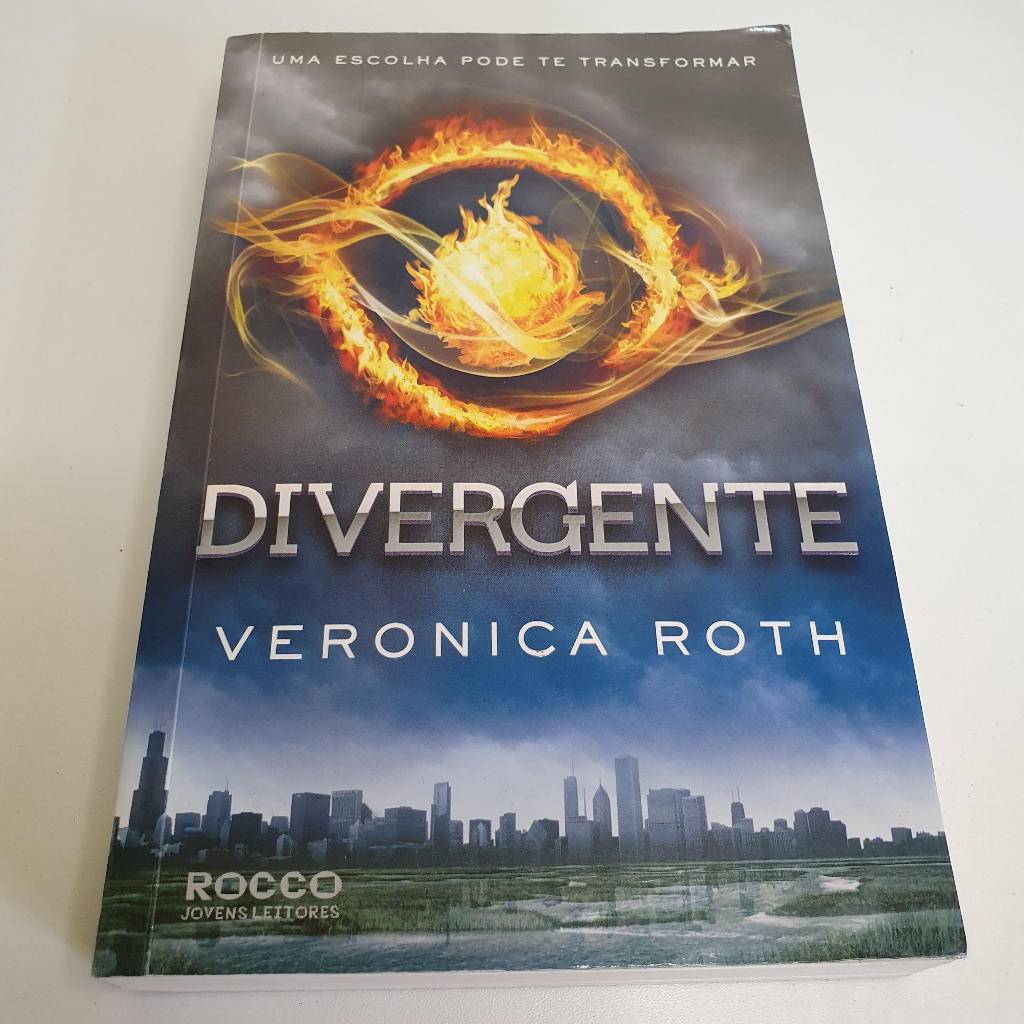 Livro Divergente - Veronica Roth - L7964 | Shopee Brasil