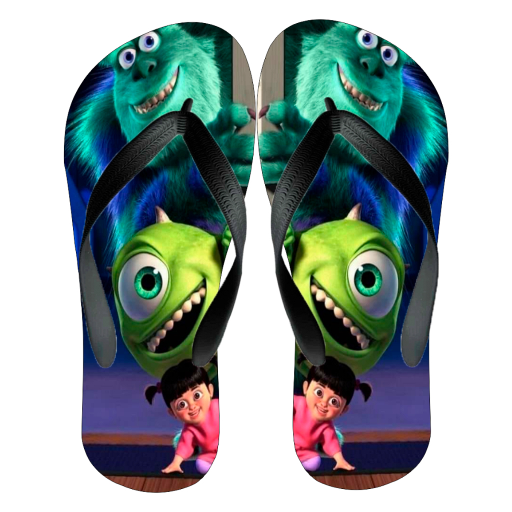 Chinelo Infantil Monstros Sa Boo Sullivan Mike Menino Menina | Shopee ...