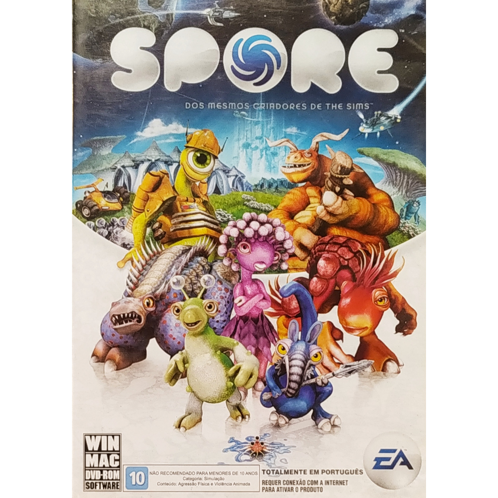 Spore (win/mac-dvd-rom) | Shopee Brasil