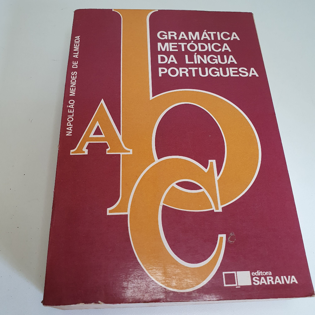 Livro Gramática Metódica da Língua Portuguesa - Napoleão Mendes - L7976 ...