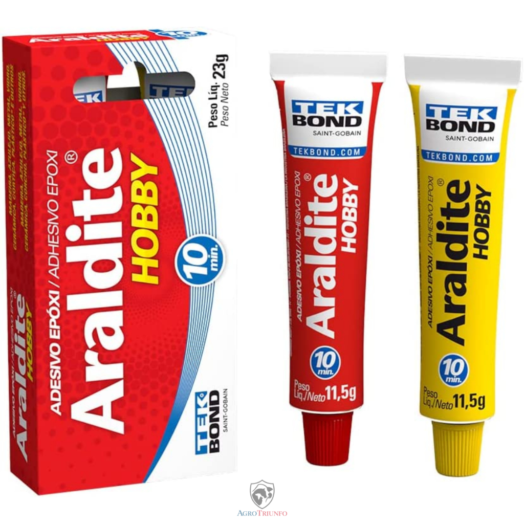 Araldite Hobby Cola Epóxi 10 Minutos 16g Adesiva Tek Bond | Shopee Brasil