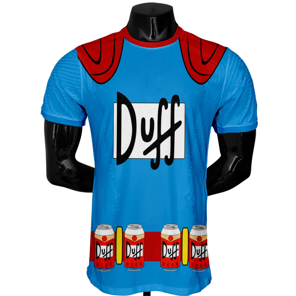 Camiseta Camisa Traje Cerveja Duff Beer Infantil e Adulto | Shopee Brasil