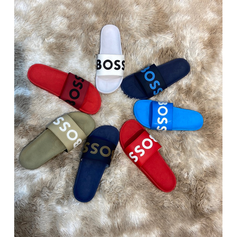 Chinelo Slide Boss Colorido | Shopee Brasil