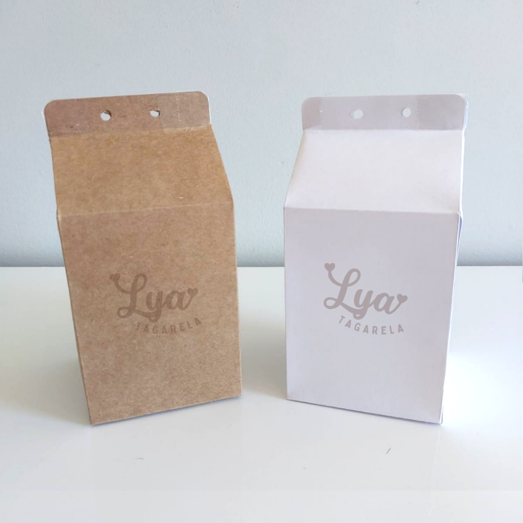 Caixas Milk Branco ou Kraft para Personalizar para aniversários, festas ...