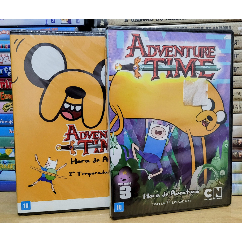 Coleção DVD Adventure Time 1 e 3 (Original Lacrado) | Shopee Brasil