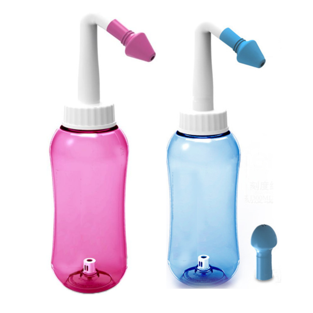 Irrigador Nasal Lavagem Nariz Melhora da Sinusite e Rinite Jala Neti ...