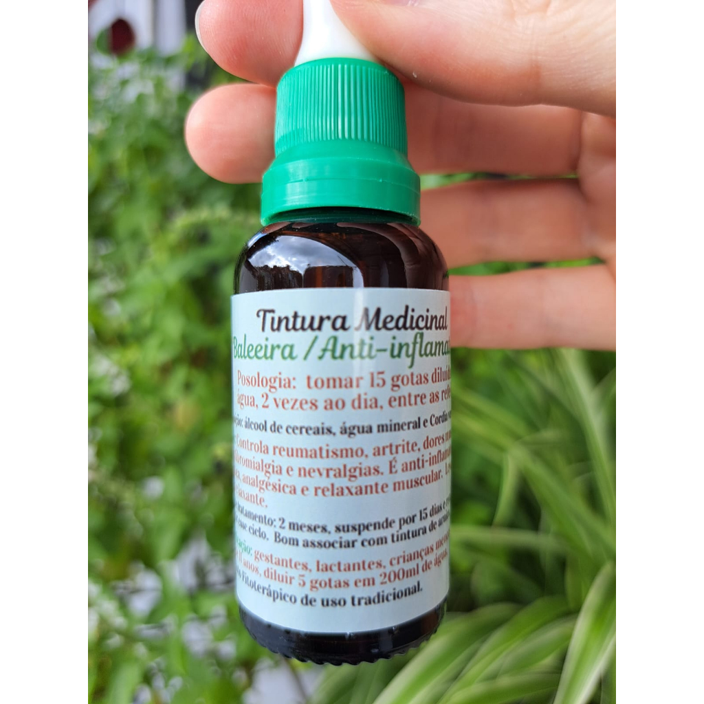 Tintura de Erva Baleeira 30 ml Suplemento em gotas M1 | Shopee Brasil