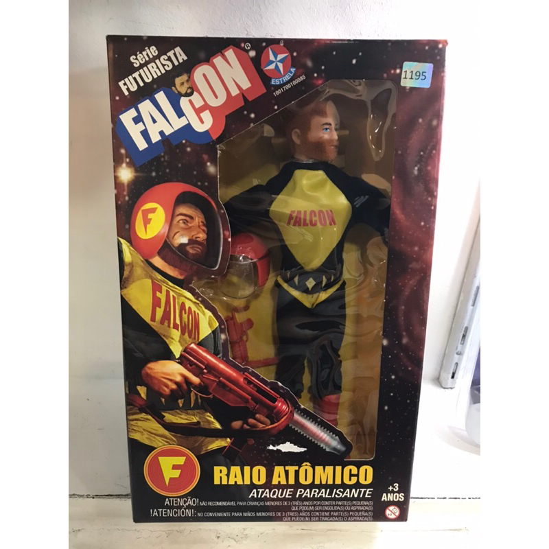 Boneco Falcon Série Futurista Raio Atômico Ataque Paralisante | Shopee ...