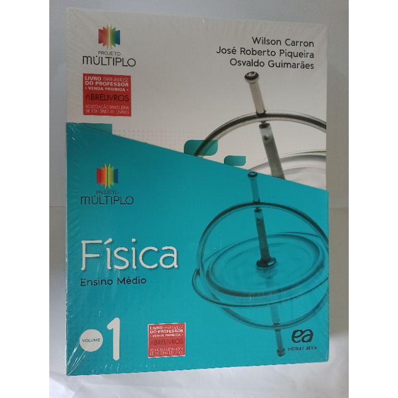 Física vol.1 Projeto Múltiplo: Wilson Carron - Ática (livro do ...
