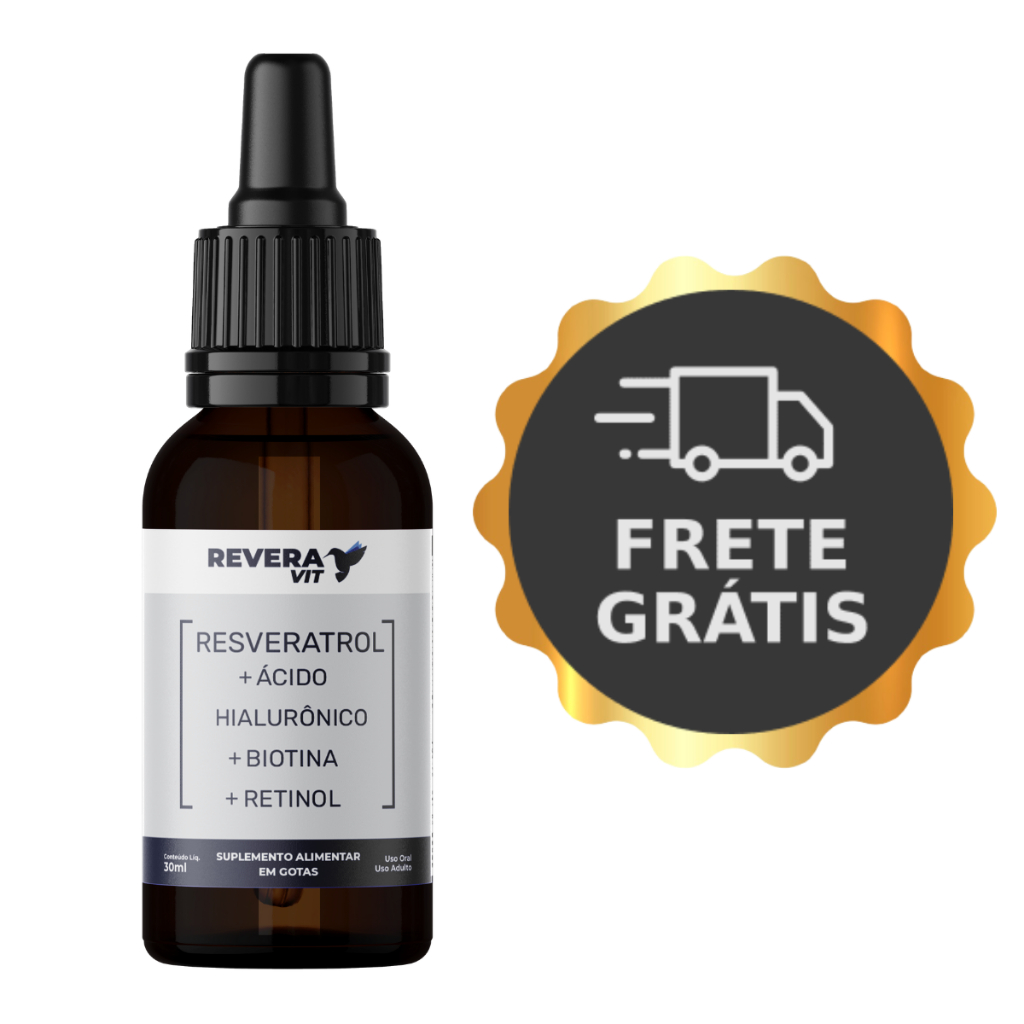 Reverastrol americano Reveravit gotas Original 30ml | Shopee Brasil