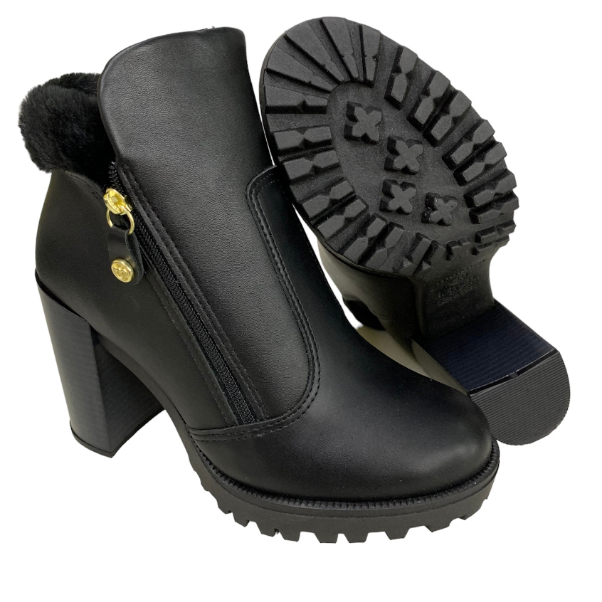 bota feminina cano baixo meia pata Moleca 5325121 | Shopee Brasil