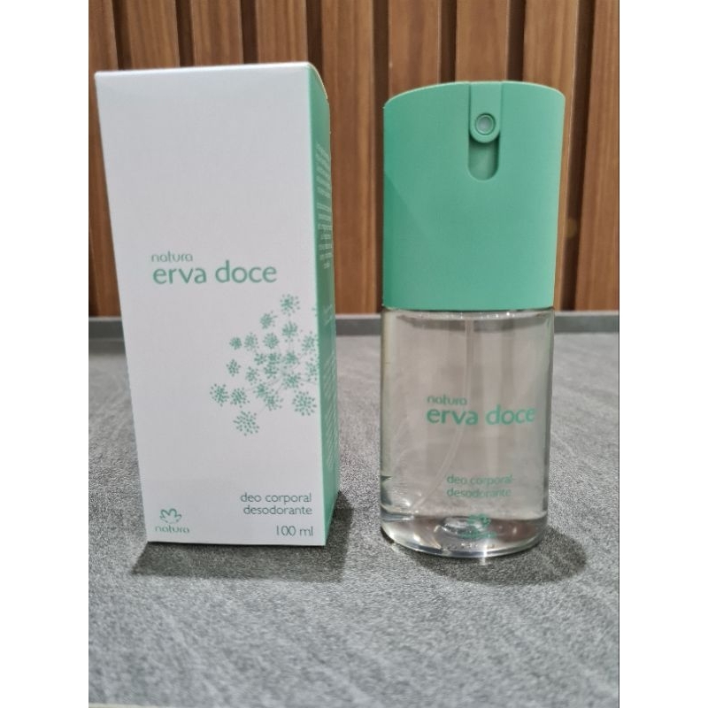 Desodorante corporal Erva Doce 100 ml | Shopee Brasil