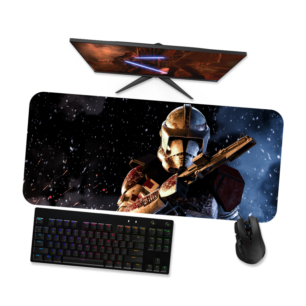 Mouse pad STAR WARS STORMTROOPER 2 - Mousepad Gamer 90x40 80x40 60x40 ...