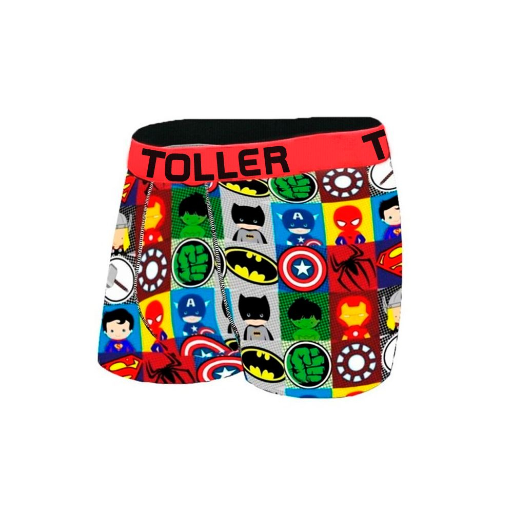 Kit 10 Cueca Box Infantil Menino Micro Fibra Cuecas Boxer | Shopee Brasil