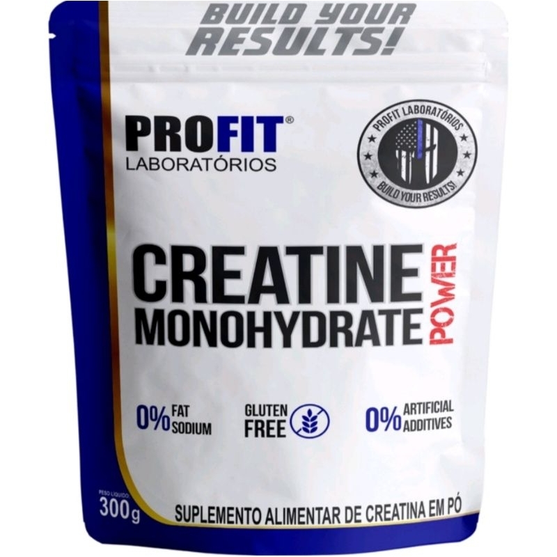 Creatine Power Monohydrate ProFit 300g (Refil) | Shopee Brasil