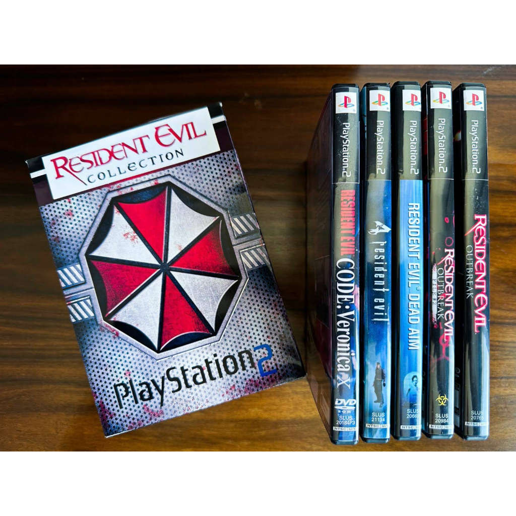 Box Resident Evil Collection - PS2 - Obs: R1 | Shopee Brasil