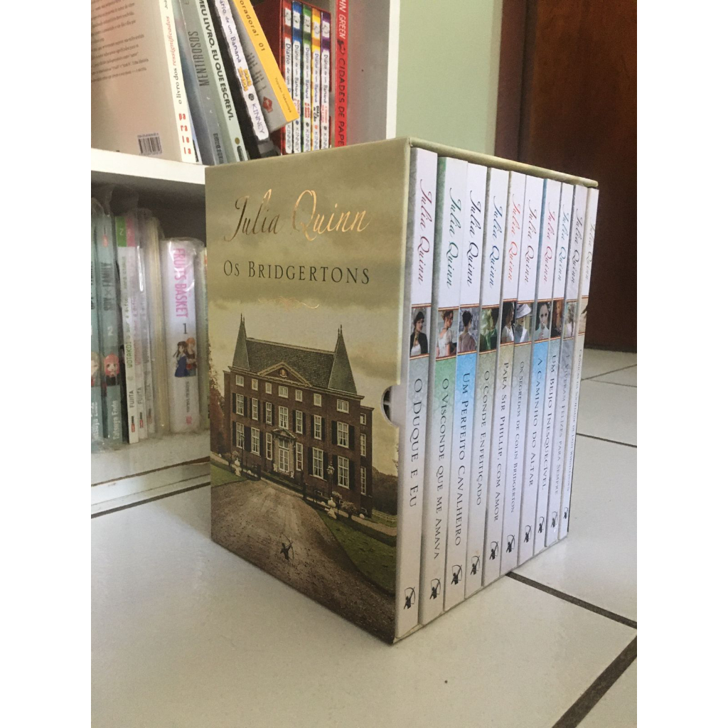 Box Os Bridgertons + Livro extra | Shopee Brasil