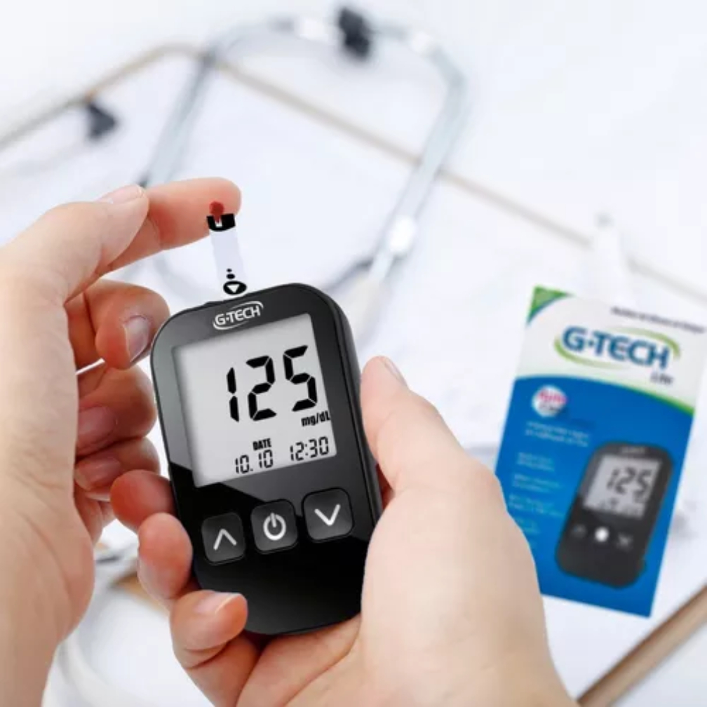Kit Gtech Lite Glicemia Medidor de Glicose.. | Shopee Brasil