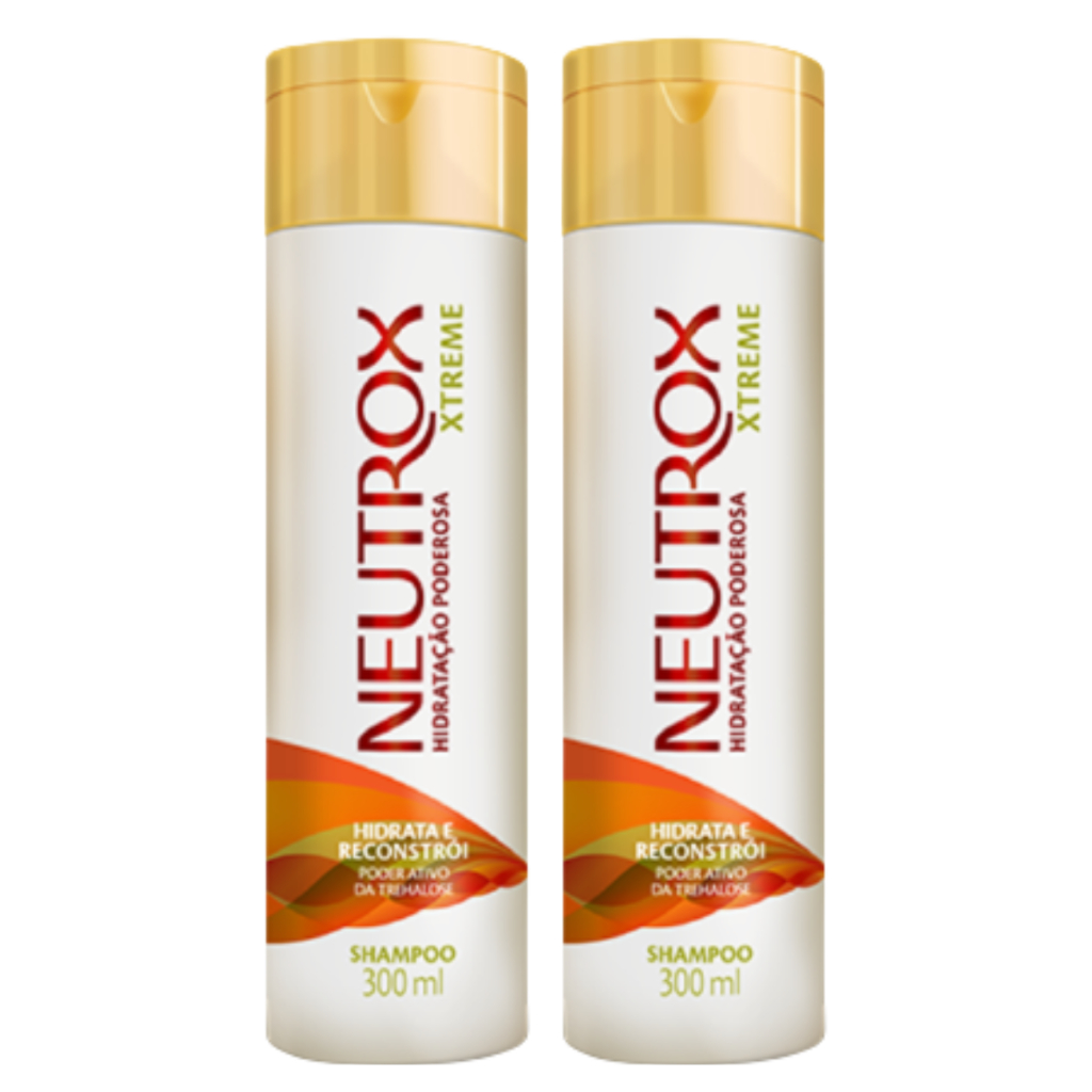 Kit com 2 Shampoo Neutrox Xtreme 300ml | Shopee Brasil